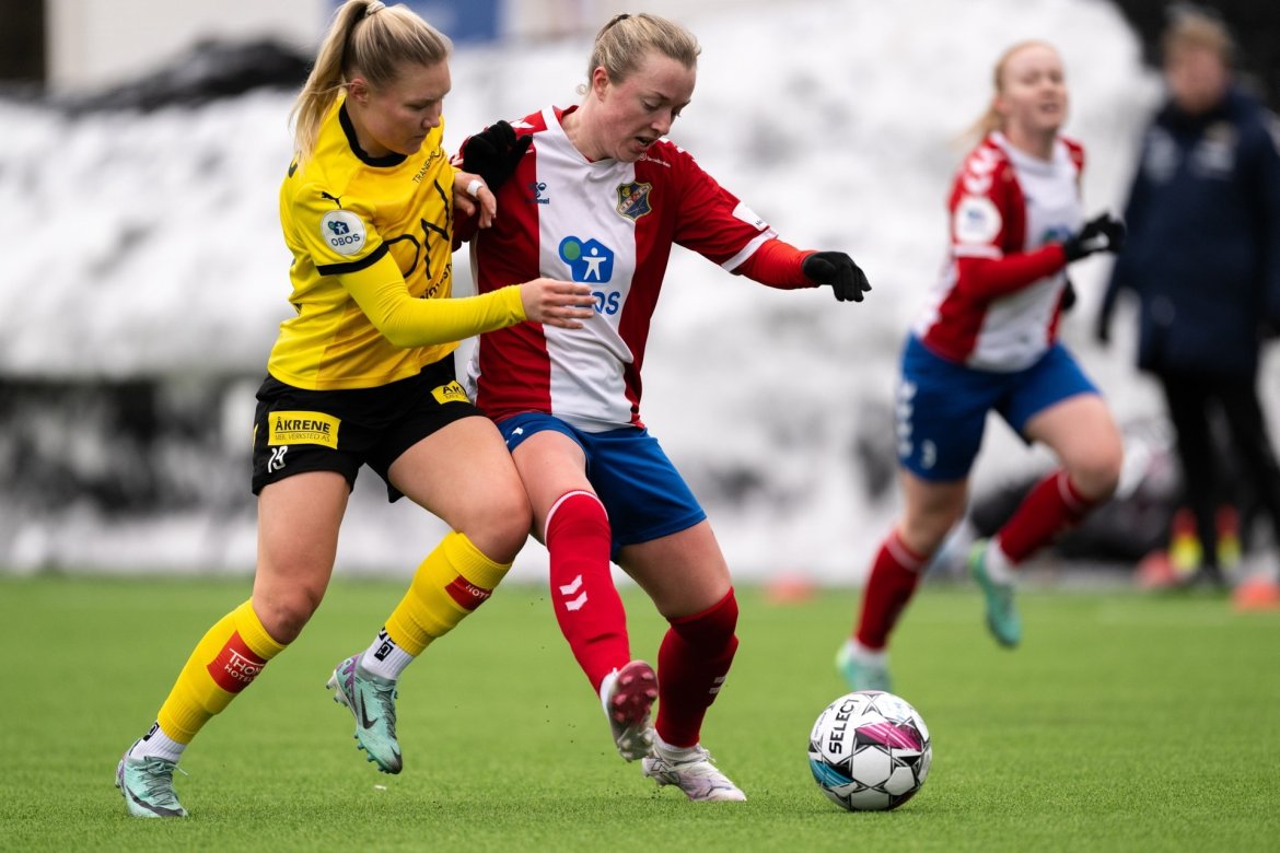 En god generalprøve mot LSK Kvinner / Lyn Fotball Damer
