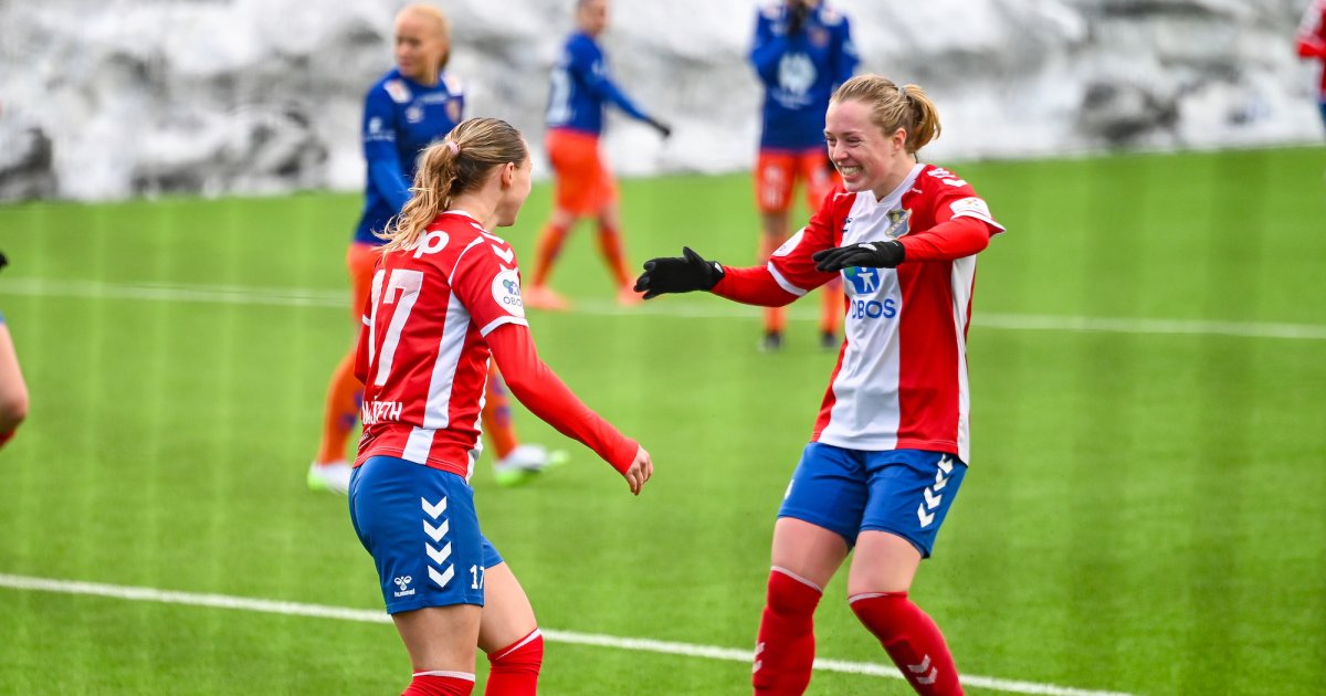 Generalprøve mot LSK Kvinner / Lyn Fotball Damer