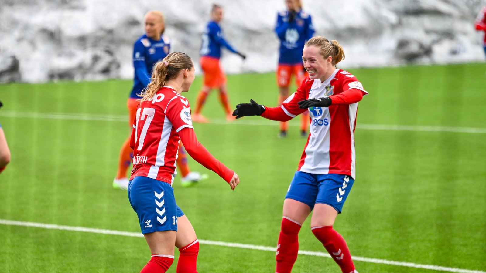 Generalprøve mot LSK Kvinner / Lyn Fotball Damer