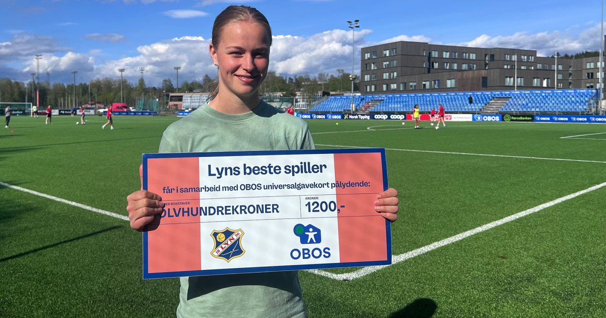 OBOS Banens beste mot Brann / Lyn Fotball Damer