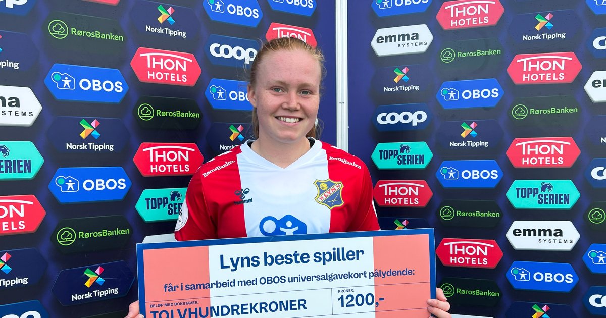 OBOS Banens beste mot Hønefoss / Lyn Fotball Damer